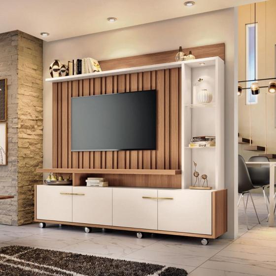 Estante Home para Tv até 60 Polegadas 4 Portas Titan HB Móveis ...