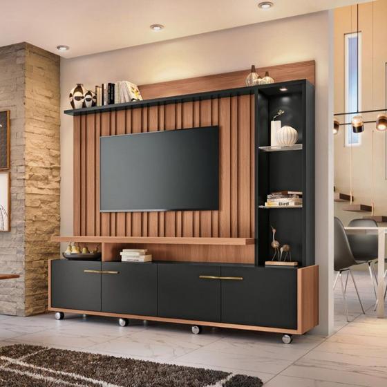 Estante Home para Tv até 60 Polegadas 4 Portas Titan HB Móveis ...