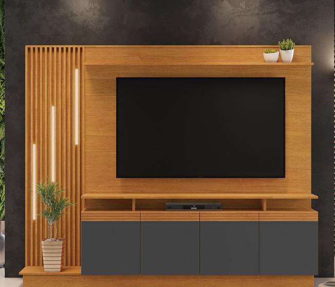 Estante Home Ripado Absoluto com Led JCM - Estantes - Magazine Luiza