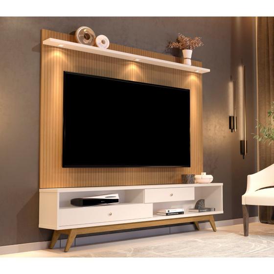 Estante Home Theater para TV até 75 Polegadas com Led Home 5232 JB ...