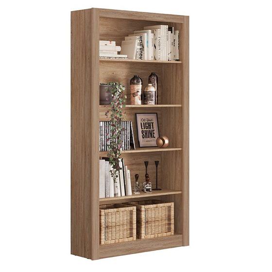 Estante Livreiro Office Presence Nogal Touch - Demóbile - Estantes ...