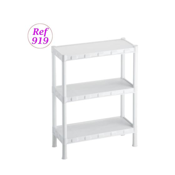 Estante Modular Branca Plástico 3 Prateleiras Agraplast - Estante ...