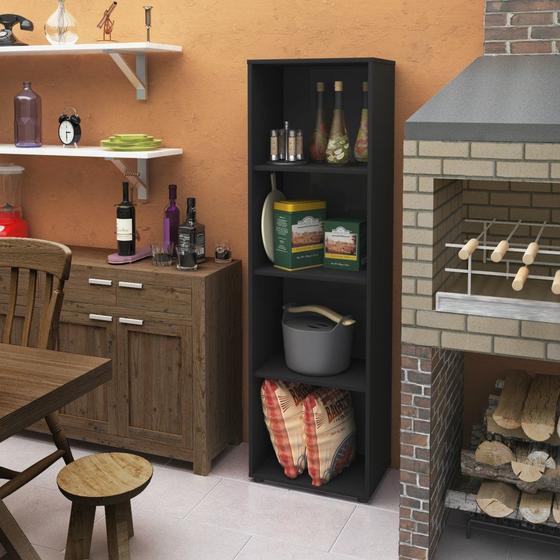 Estante Multiuso Clean 150,8cm x 45cm Artany - Estantes - Magazine Luiza