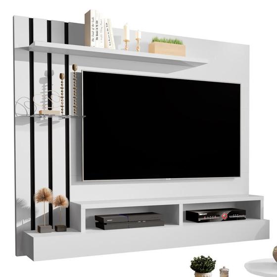 Estante Painel Suspenso Para Tv 32 40 42 43 47 Polegadas Prateleira Sala Estar Quarto Outlet ...