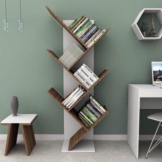 Estante para Livros 5 Nichos Liv Appunto - Estantes - Magazine Luiza