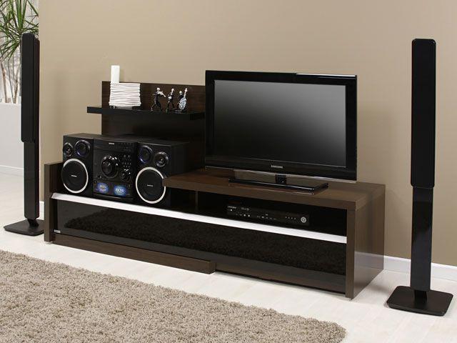Estante Paris Home Theater 1 Gaveta - Rudnick - Estantes - Magazine Luiza