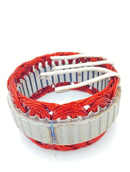 Estator P/ Alternador Mitsubishi 90A 24V P/ Caminhão Iveco Scania Volvo ...