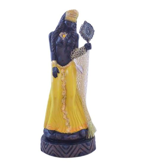 Estatua Imagem Orixá de Oxum Média - Bmk - Imagem Oxum - Magazine Luiza