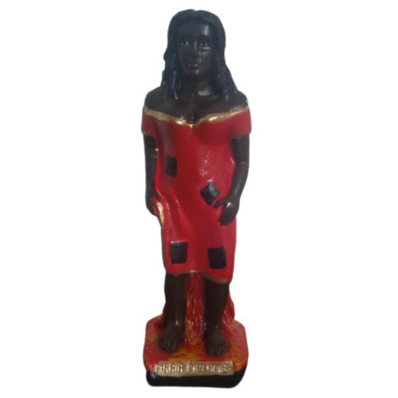 Estatua Imagem Pomba Gira Maria Mulambo 20cm Gesso Umbanda Candomble ...