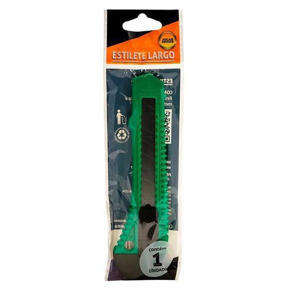 Estilete Largo Verde Jocar Office - Leonora - Estilete - Magazine Luiza