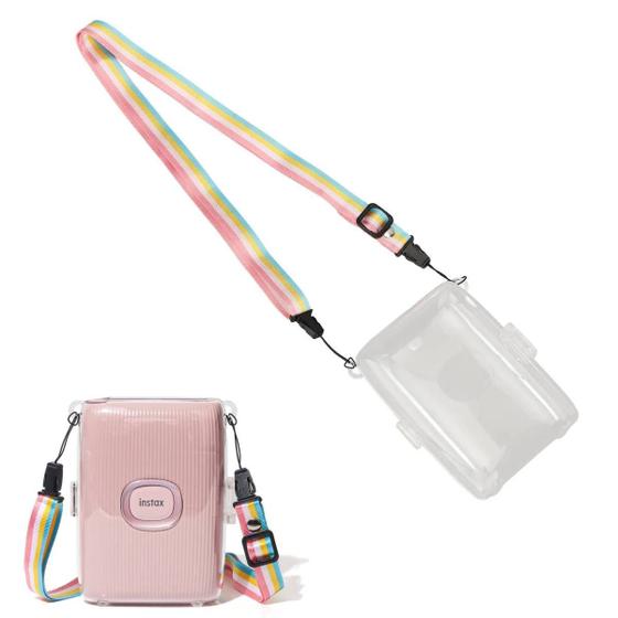 Estojo Capa Protetora Cristal Para Impressora Mini Link 2 + Alça De ...