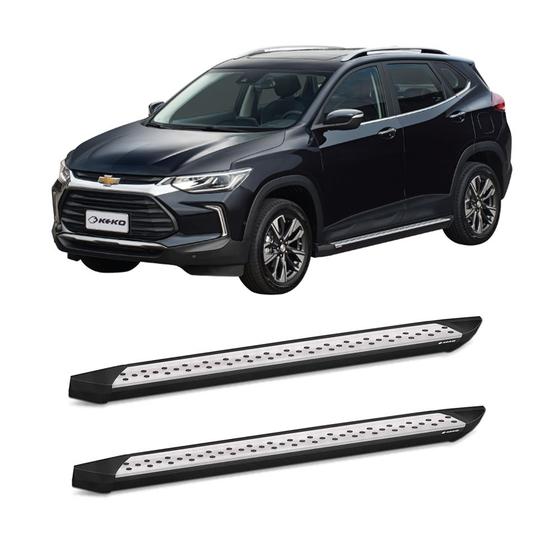 Estribo Chevrolet Tracker 2020 a 2021 Keko Plataforma Lateral Alumínio ...