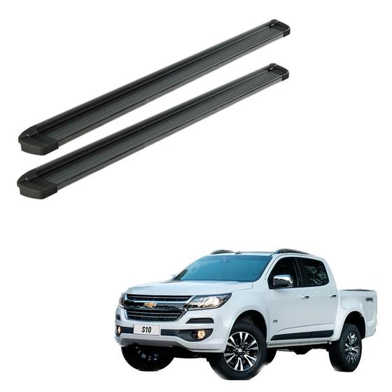Estribo S10 2012 2013 2014 2015 2016 2017 Cabine Dupla Preto - Bepo ...