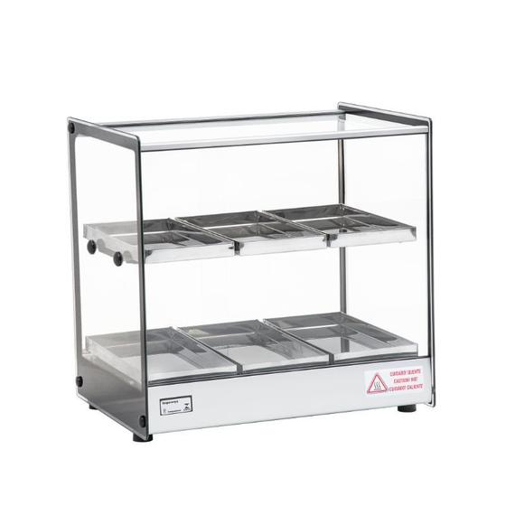 Estufa para Salgado Quadrada Dupla 6 Bandejas EVR BC Titã - Tita - Estufa para Salgados ...