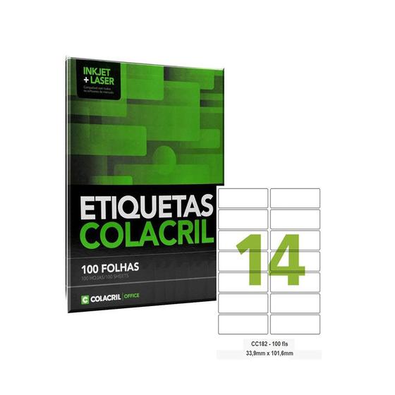 Etiqueta Carta - Colacril - Colacril - Etiquetas e Acessórios ...