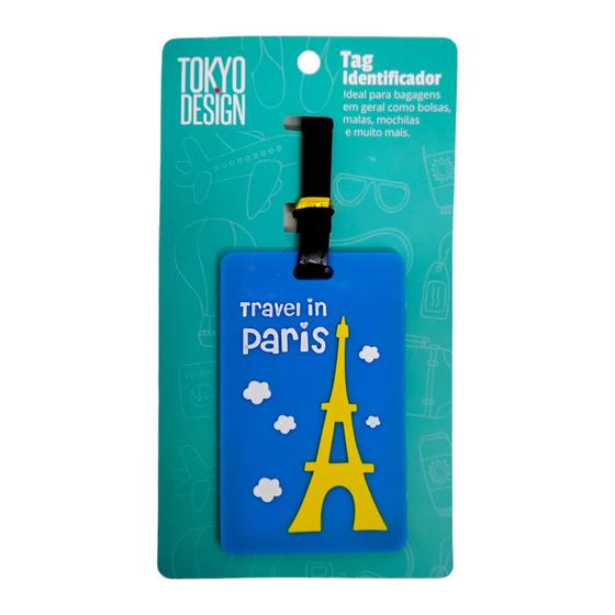 Etiqueta de Bagagem Identificador de Mala Viagem Tag Mochila - Tokyo ...