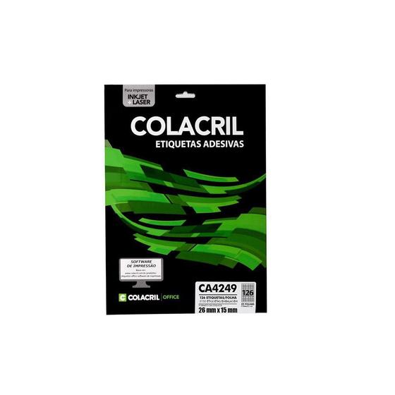 Etiquetas A4 CA4 - 25 Folhas - Colacril - Colacril - Etiquetas e ...