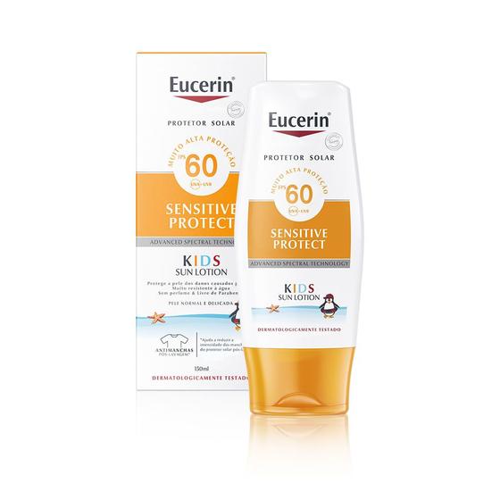 Eucerin Kids Sun Lotion FPS 60 Protetor Solar Infantil 150ml - Protetor ...