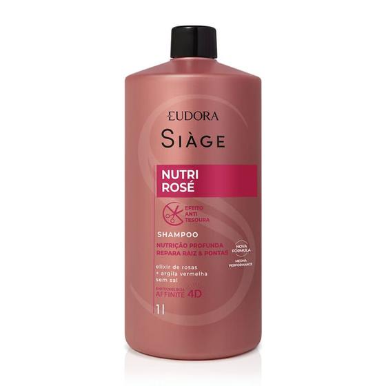 Eudora Siàge Nutri Rosé Shampoo 1L - Shampoo - Magazine Luiza