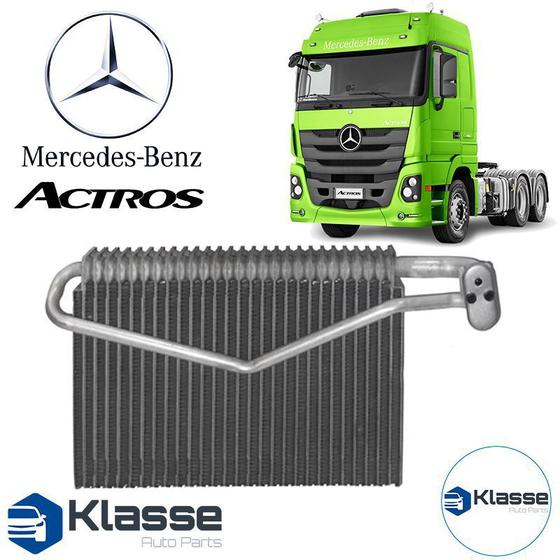 Evaporador Caminhão Mercedes Benz Actros Fluxo - KLASSE AUTO PARTS ...