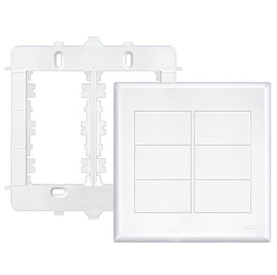 EVIDENCE Placa 4X4 Cega com Suporte - FAME (2888) - Espelho / Placa de ...