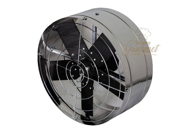 Exaustor Ventilador Inox 40Cm Alta Vazão Blindado Para Cozinha ...