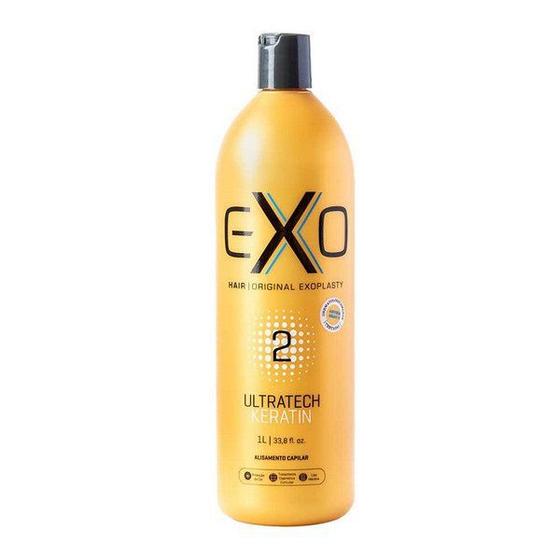 Exoplastia Capilar Exo Hair Ultratech Keratin 1000ml Passo 2 - Kit de ...