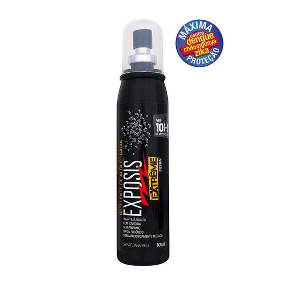 Exposis Extrême Repelente de Insetos em Spray 100 ml - Repelente ...