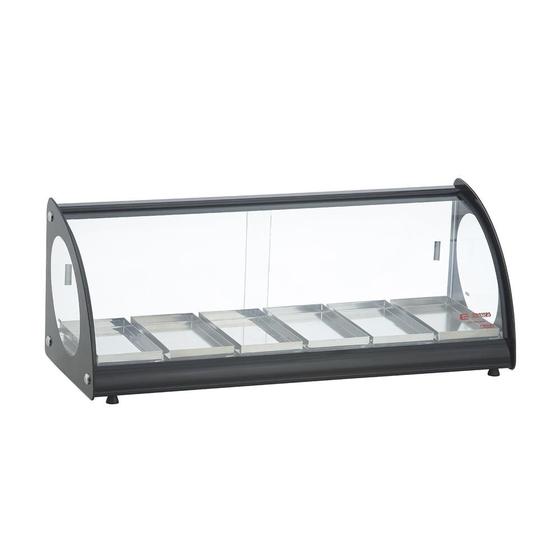 Expositor Curvo Frio Linha Master 6 Bandejas Gelo-X EAM-06-GX - Edanca ...