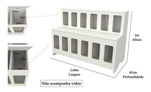 Expositor De Ração Pet Box 12 Divisões Cães Gatos Balcão Mdp - VETORIAL ...