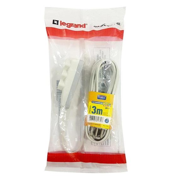 Extensao Sort Daneva 3mt 2p+T 10a Daneva - Mdc - Extensão Elétrica ...
