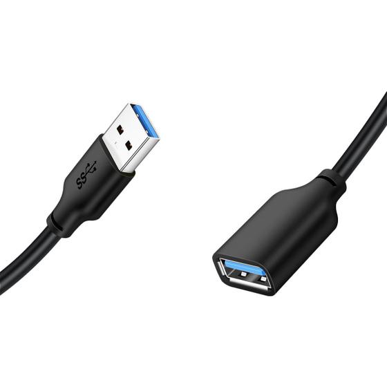 Extensor Extensão Usb 3.0 30cm Macho X Fêmea Para Tv Pc - Lotus - Cabos ...