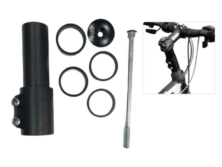 Extensor Prolongador Alongador Mesa Guidão Ahead Set Bike WG Sports - Guidão de Bicicleta ...