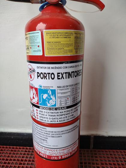 Extintor BC - 6 KG - Extintor - Magazine Luiza