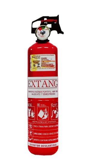Extintor Veicular ABC 0,9Kg Universal Fino 5 Anos Extang - Extintor ...