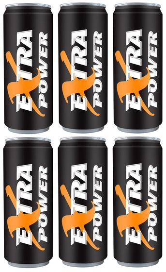 Extra Power Tradicional 6 Latas 473ml - Bebida Energética - Magazine Luiza