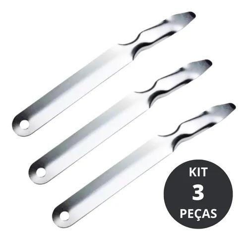 Extrator De Grampo Em Metal Tipo Espátula Kit Com 3 Unidades - MAXCRIL ...