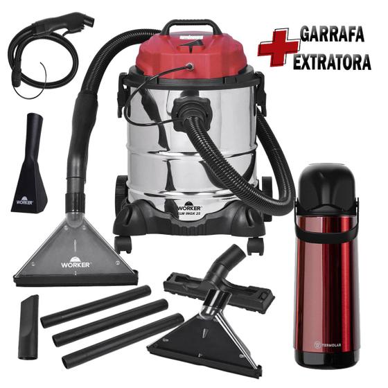Extratora Limpeza Carpetes Sofá Colchão 1400W Profissional - Worker ...