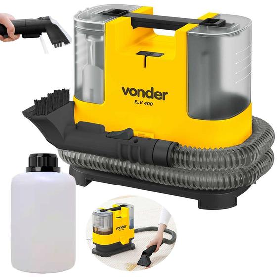 Extratora Portátil 400W ELV400 Limpa Sofá Colchão Vonder Produto Limpa ...