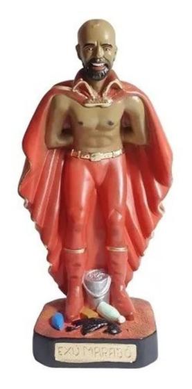 Exu Marabô Imagem Escultura Gesso Umbanda 20 Cm - Luz Na Mata - Imagem ...