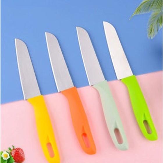 Faca Afiada Lâmina Aço Inox com Capa protetora para Pesca Viagem e ...