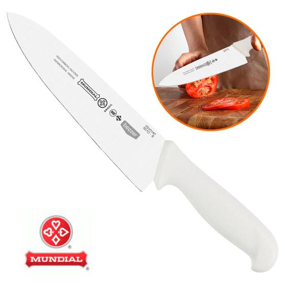 Faca Chef de Cozinha Mundial 8 pol 5510-8 Para Restaurante Açougue ...