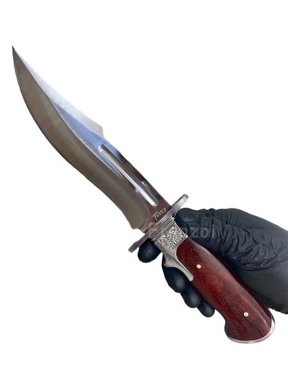 Faca Churrasco Artesanal Full Tang Afiada Bainha SA86 - Taue - Faca ...