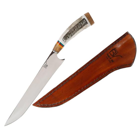 Faca Costela Gaúcha 10 Pol. Aço Carbono - Facas Bv - Faca para ...