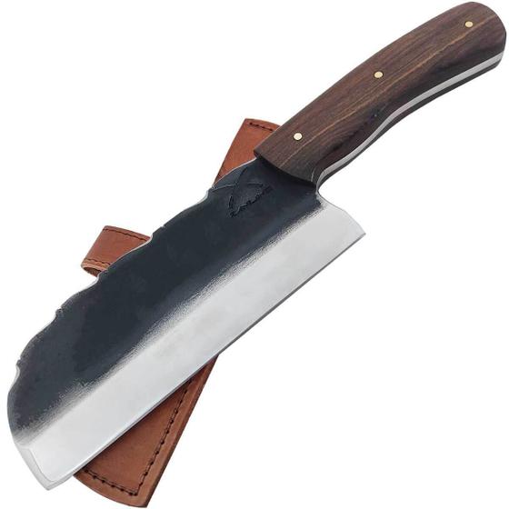 Faca Cutelo Cutelinho 5mm Artesanal Zanline Aço Inox 420c Monobloco ...