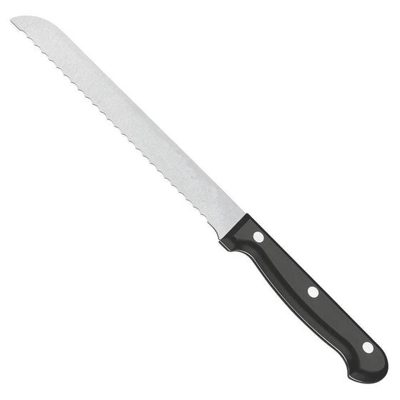 Faca De Serra Para Cortar Pão Bolos 8 Em Inox 33 Cm - mundo lar - Faca ...