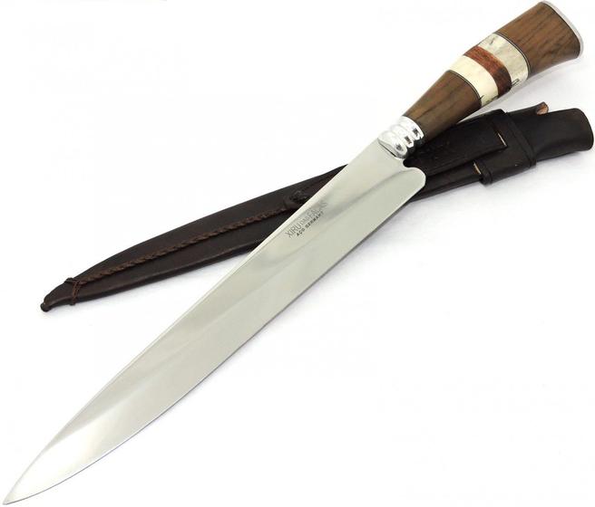 Faca Gaucha Artesanal para Churrasco, Bainha Couro - 10 Pol. - Xiru das ...
