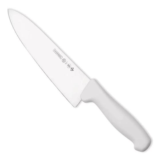Faca Profissional Cozinha Carne 8 Açougue Chef Inox Corte Mundial Cabo ...