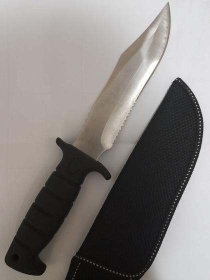 Faca rambo luxuosa com bainha - militar, tático, camping - Universal ...