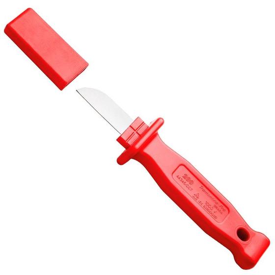 Faca Reta Desencapadora de Cabos 7 VDE 1000V Ref.44345/007 Tramontina ...